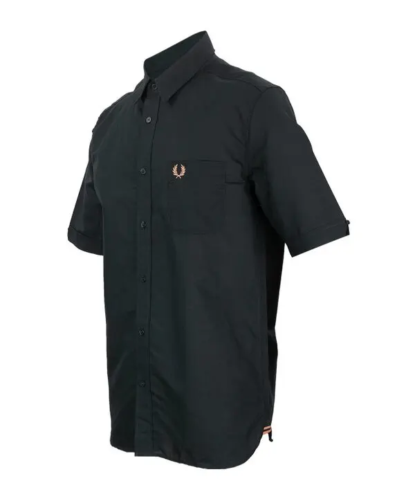 Fred Perry Wheat Ear Pattern Short-sleeved Shirt
