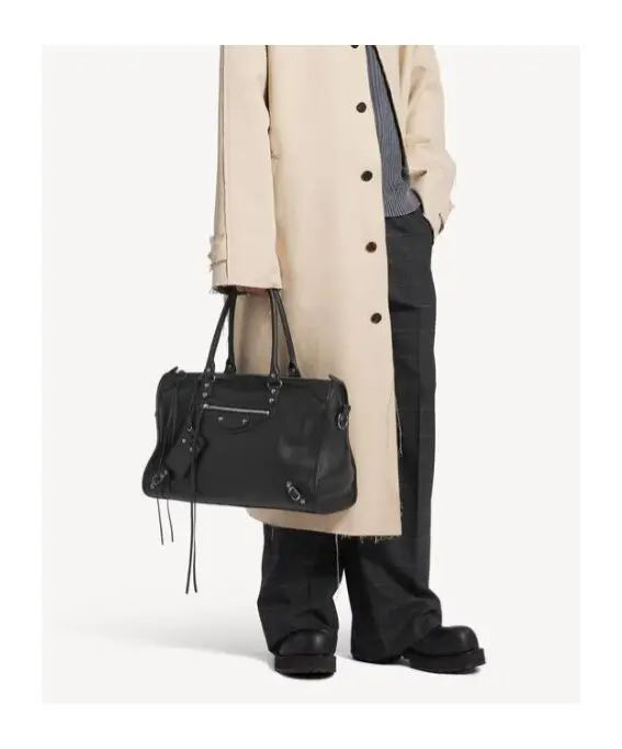 Balenciaga Le City Large Travel Bag - Black