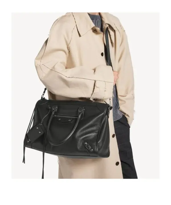 Balenciaga Le City Large Travel Bag - Black