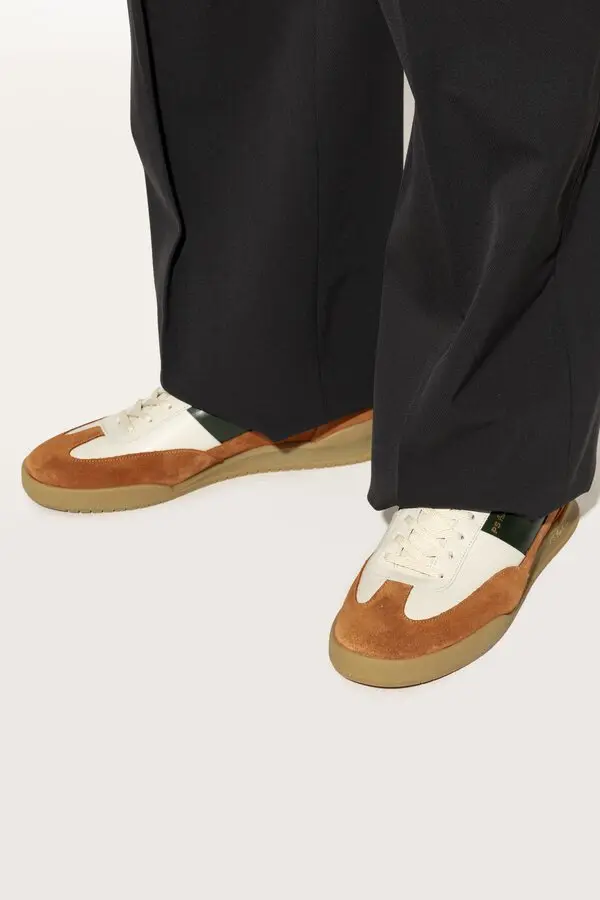 Paul Smith Logo Stamp Sports Sneakers - Cream