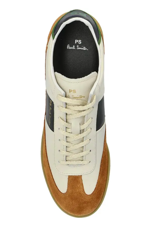 Paul Smith Logo Stamp Sports Sneakers - Cream