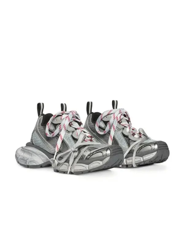 Balenciaga 3xl Lace-up Sneakers - Gray