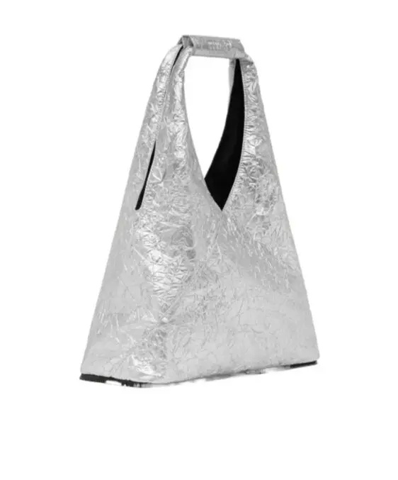 MAISON MARGIELA Metallic Effect Japanese Bag - Gray