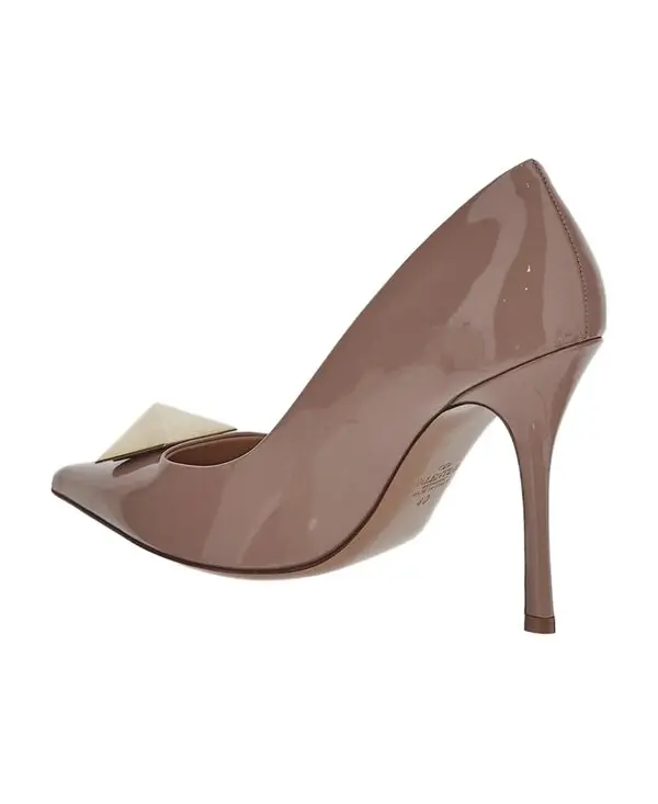 Valentino Garavani Studded Pointed Toe High Heel Pumps