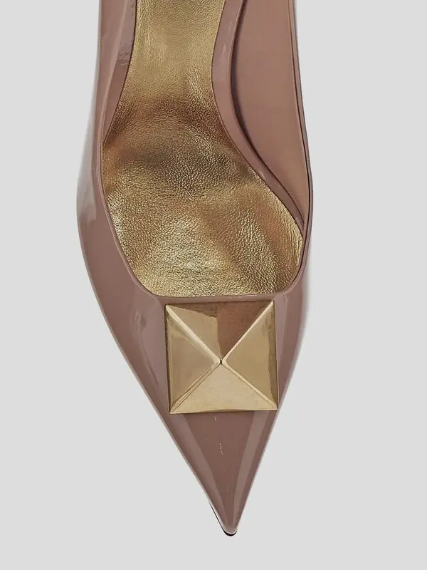 Valentino Garavani Studded Pointed Toe High Heel Pumps