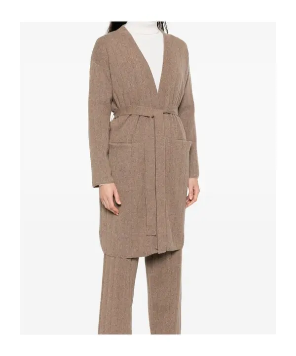 Max Mara Giusto Long Cardigan - Brown