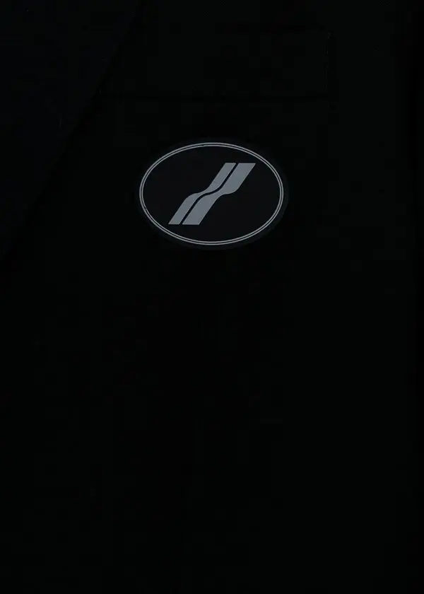 We11Done Logo-patch Long Sleeved Oversized Blazer