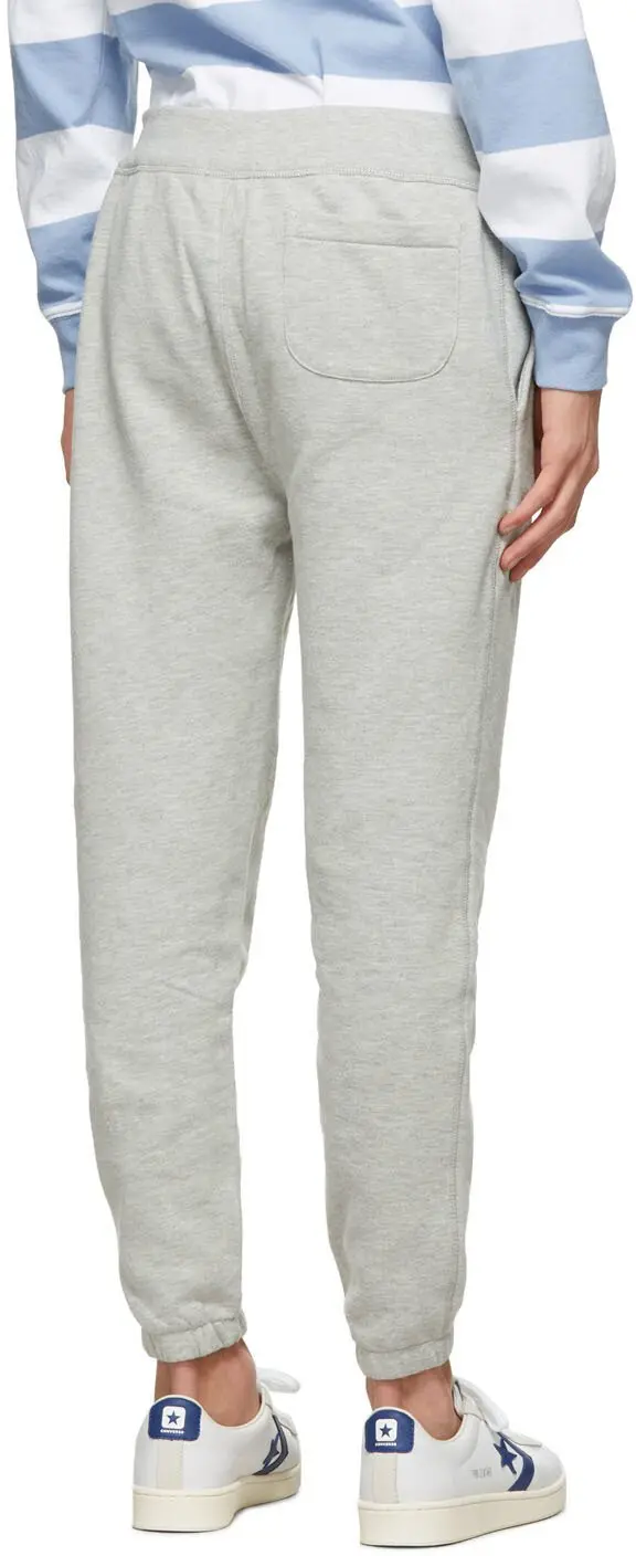 Polo Ralph Lauren Logo Embroidered Drawstring Sweatpants - White