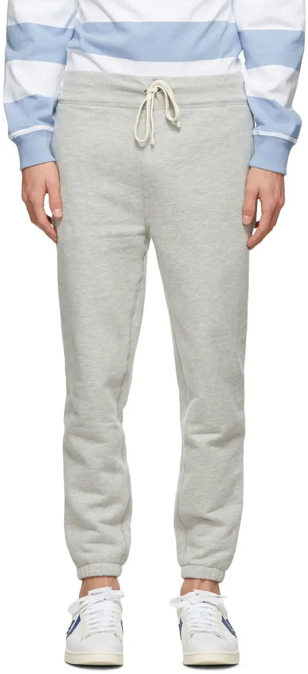 Polo Ralph Lauren Logo Embroidered Drawstring Sweatpants - White