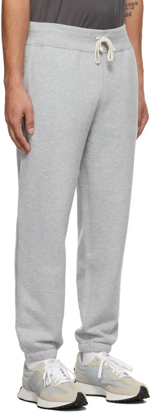 Polo Ralph Lauren Logo Embroidered Drawstring Sweatpants - White