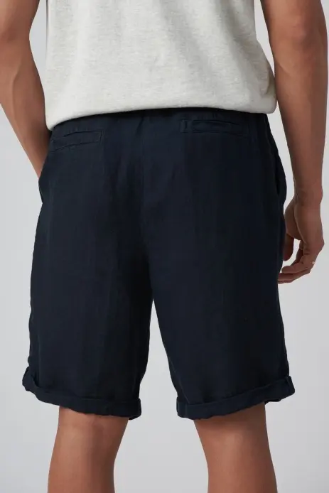 Brunello Cucinelli Drawstring Knee-length Shorts - Navy