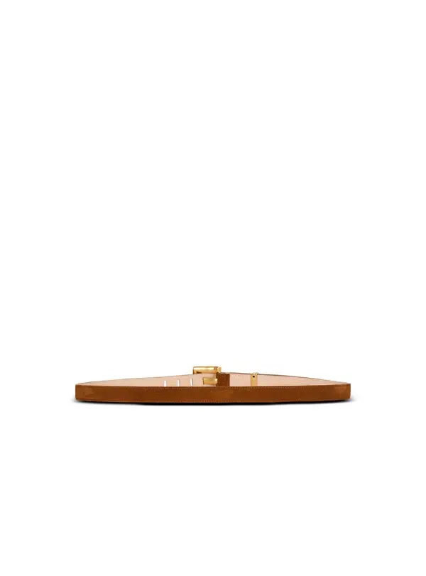 Balmain Anthem Belt - Brown
