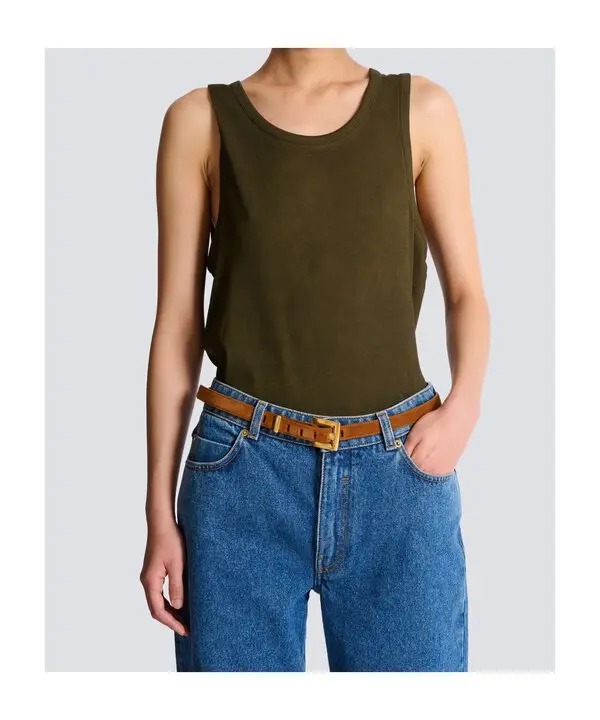 Balmain Anthem Belt - Brown