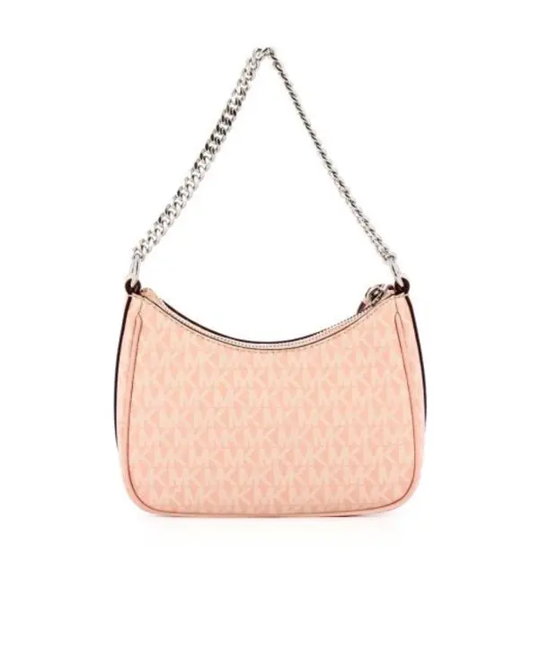 Michael Kors Logo Shoulder Bag - Nude