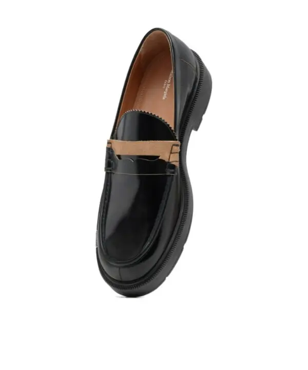 MAISON MARGIELA Décortiqué Slip-on Loafers - Black