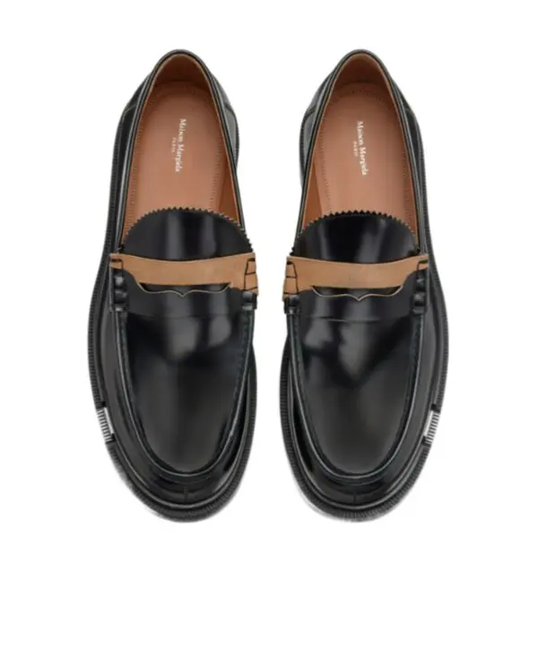 MAISON MARGIELA Décortiqué Slip-on Loafers - Black
