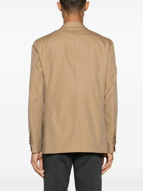 LARDINI Long Sleeved Suit Jacket - Nude