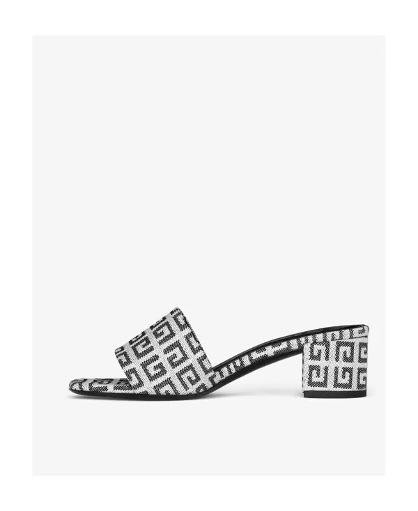 Givenchy Mules In 4g Jacquard