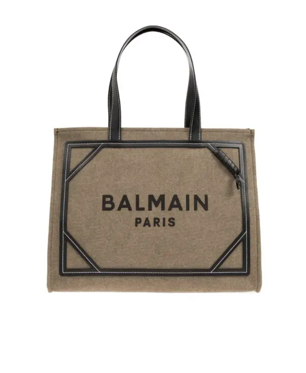 Balmain B Army Shopping Bag - Gray