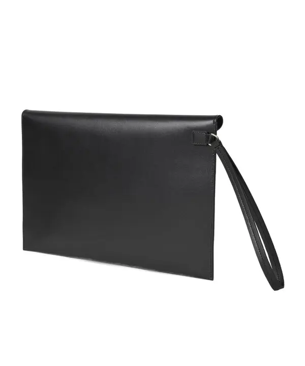 Fendi Ff Squared Flat Clutch Bag