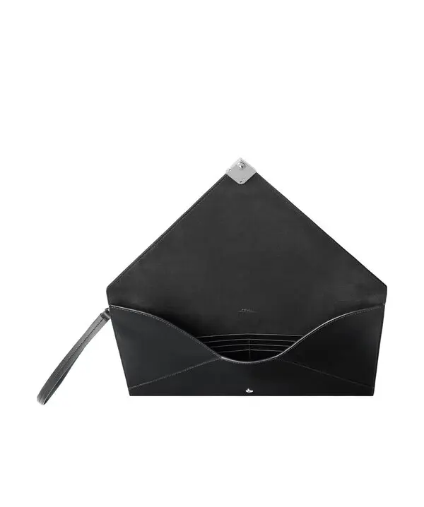 Fendi Ff Squared Flat Clutch Bag