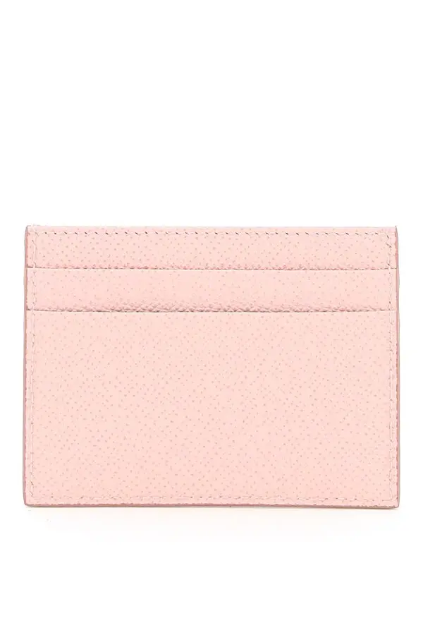 Dolce & Gabbana Dolce Gabbana Logo Plaque Cardholder - Nude