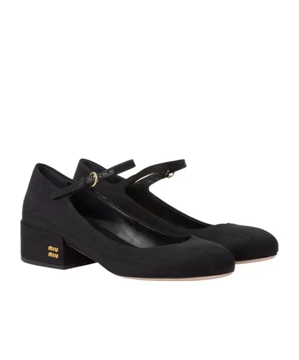 Miu Miu Logo Lettering Pumps