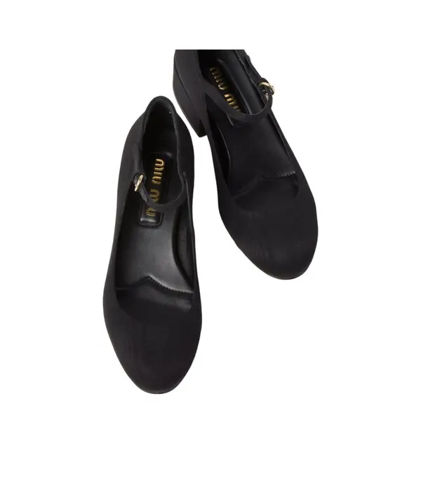 Miu Miu Logo Lettering Pumps
