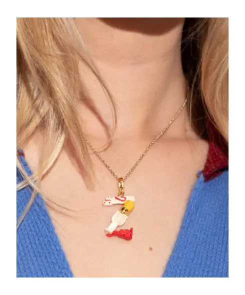 Marni Nutcracker Charm Necklace - Yellow