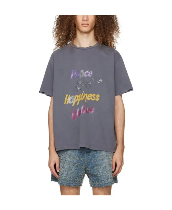 We11Done Slogan-print Cottton T-shirt