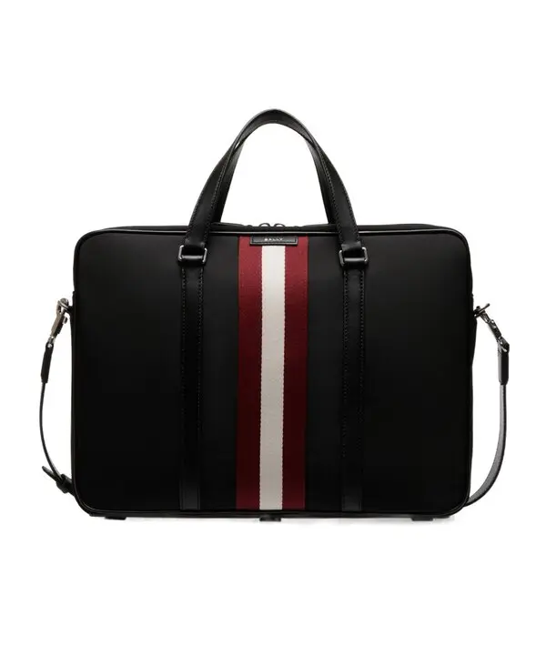 Bally Code Briefcase - Black