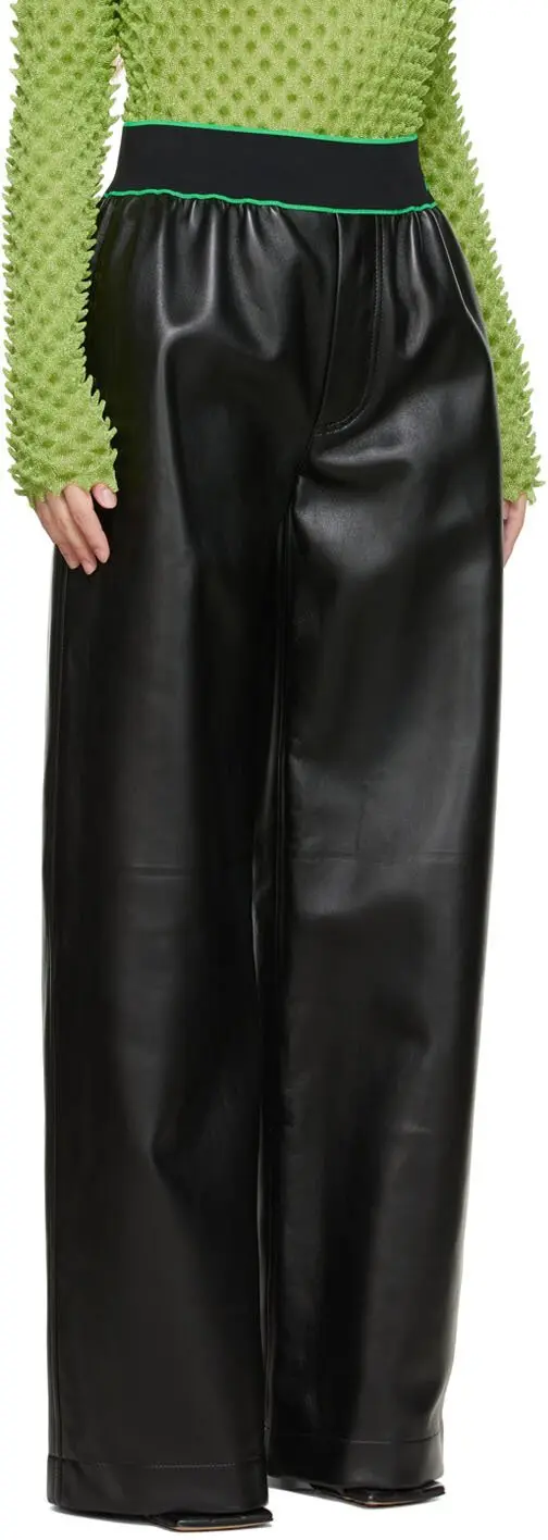 Bottega Veneta Logo Wide-leg Trousers