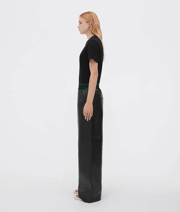 Bottega Veneta Logo Wide-leg Trousers