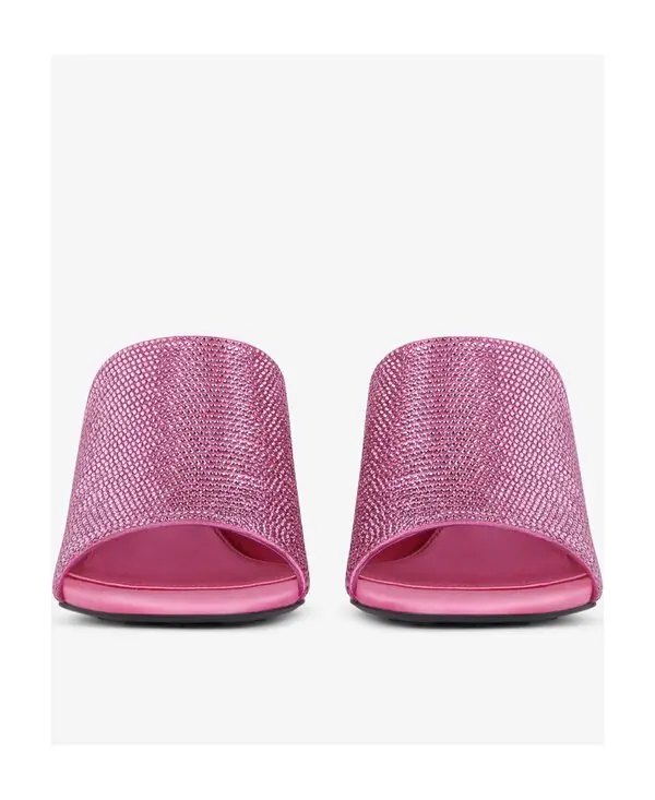 Givenchy All Strass G Cube Mules - Phosphor