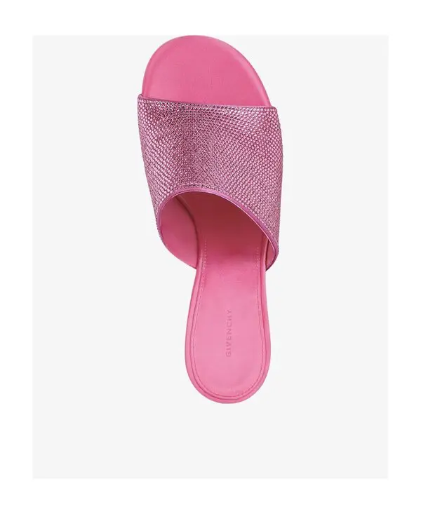 Givenchy All Strass G Cube Mules - Phosphor