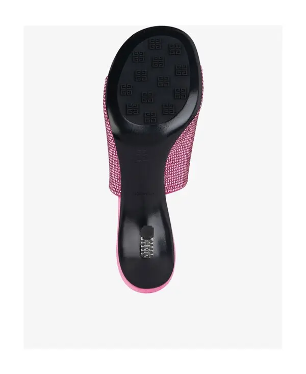 Givenchy All Strass G Cube Mules - Phosphor