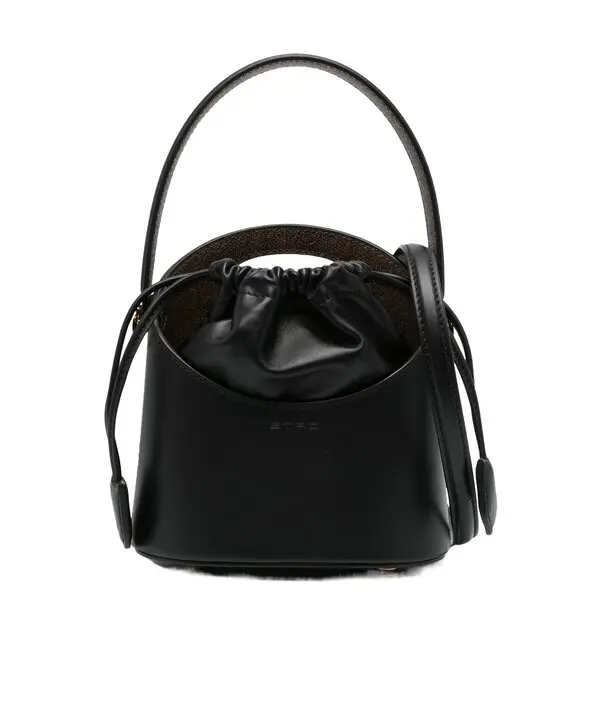 Etro Saturno Small Tote Bag - Black