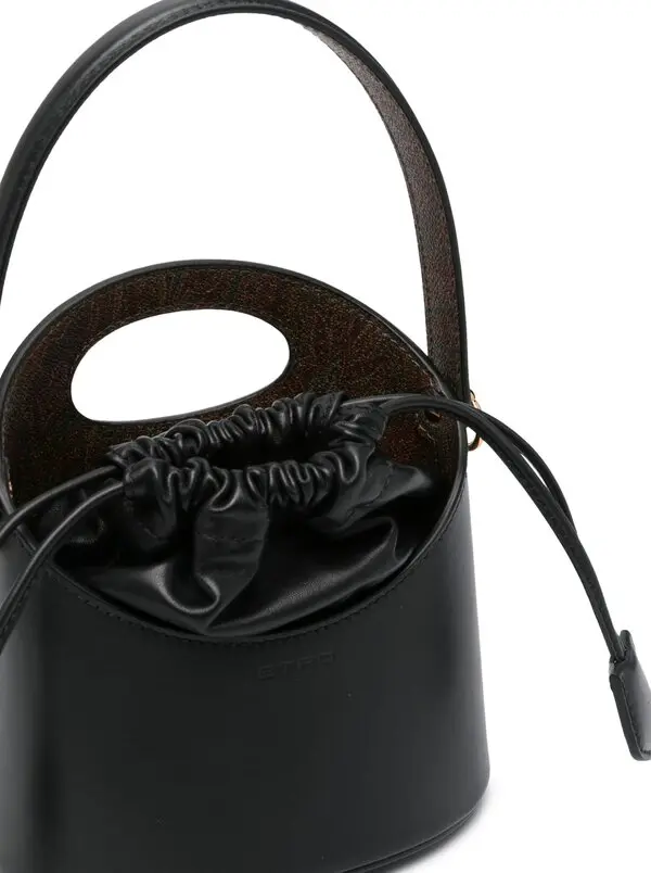Etro Saturno Small Tote Bag - Black
