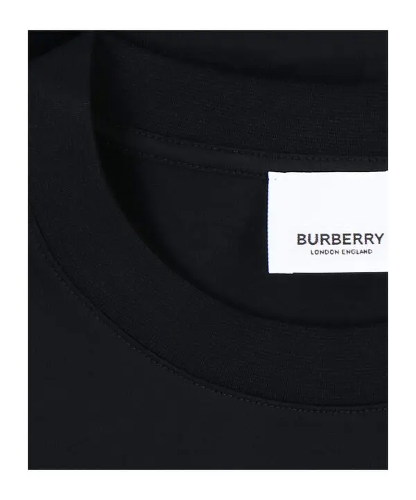 Burberry Vintage Check-sleeved Crewneck T-shirt