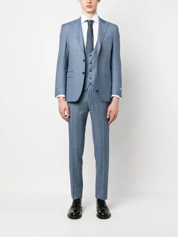 Canali Single-breasted Three-piece Suit