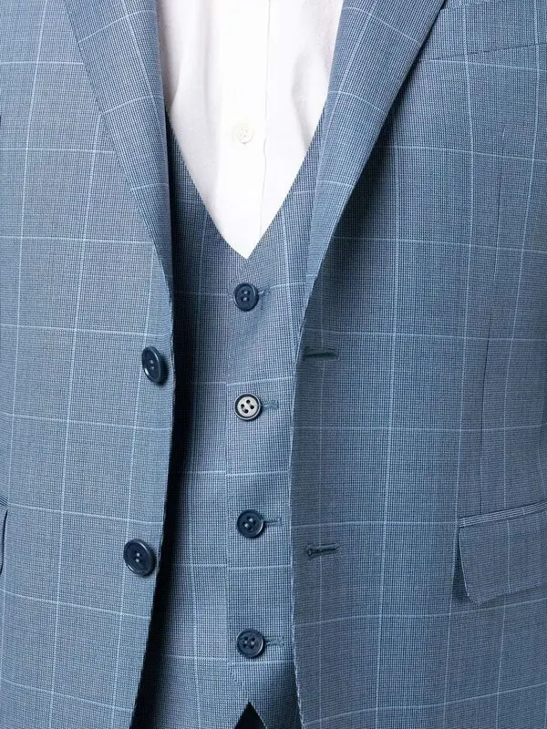 Canali Single-breasted Three-piece Suit
