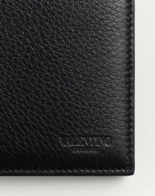 Valentino Garavani Rockstud Bi-fold Wallet - Black