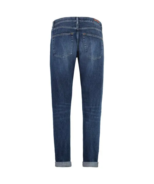 DONDUP Icon Stretch Denim Jeans - Blue