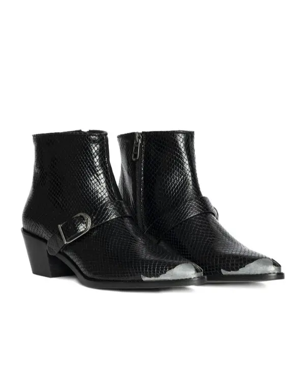 Zadig&Voltaire Buckle Detail Ankle Boots
