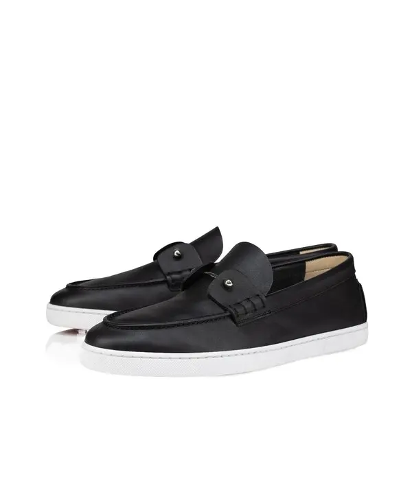 CHRISTIAN LOUBOUTIN Chambeliboat Slip-on Loafers - Black