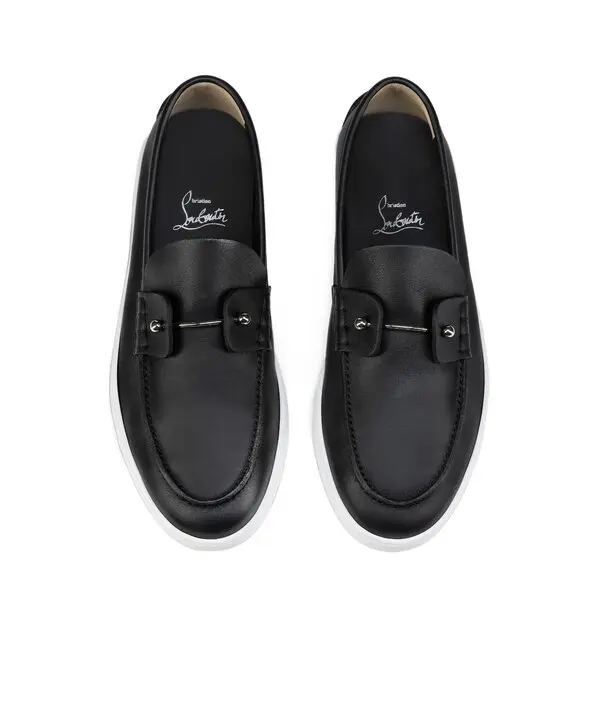 CHRISTIAN LOUBOUTIN Chambeliboat Slip-on Loafers - Black