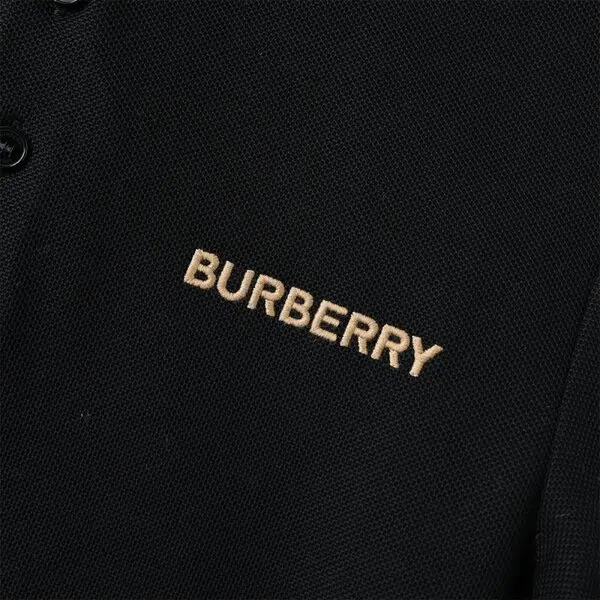 Burberry Polo Shirt With Lapel Short Sleeve