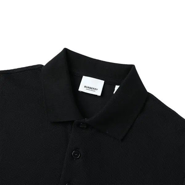 Burberry Polo Shirt With Lapel Short Sleeve