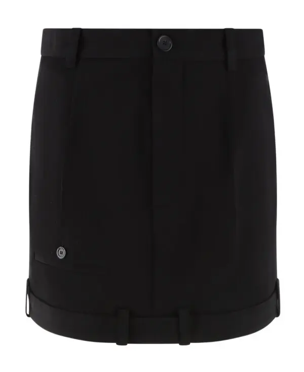 Balenciaga Deconstructed Mini Skirt