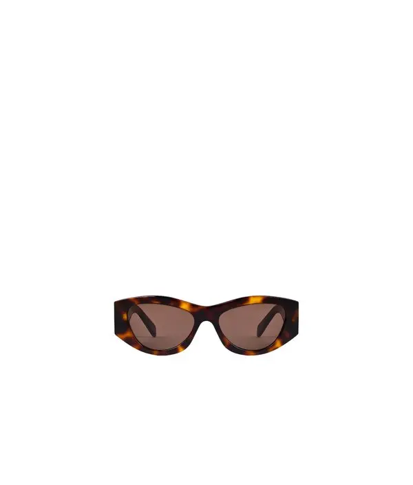 Celine Triomphe 15 Sunglasses In Acetate - Brown